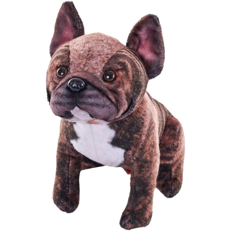 Wild Republic Rescue Dog, French Bulldog, Stuffed Animal, with Sound, 5 ...