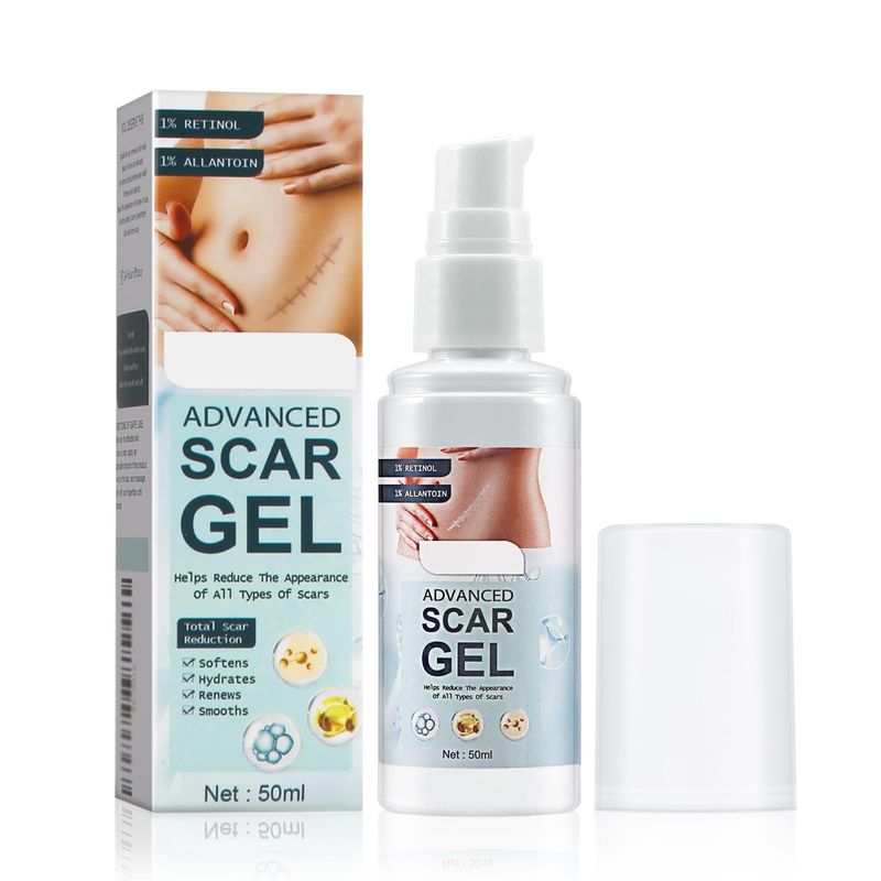 Apooliy Scar gel, Scar Removal Cream for Surgical Scars, Burns, Acne ...
