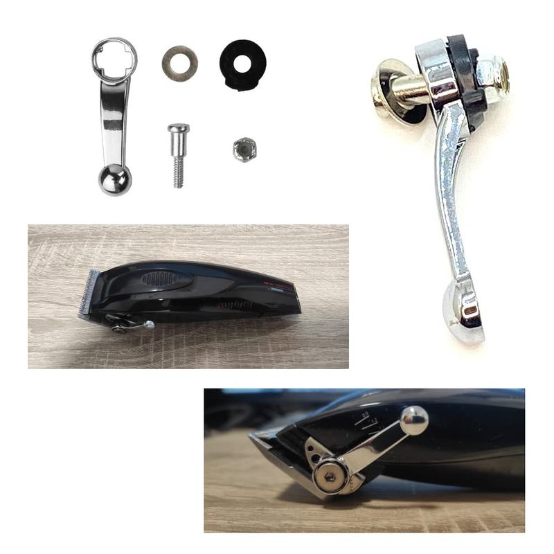 TorSor Hair Clippers Adjusting Lever Full Metal Electric Adjustable Rod ...