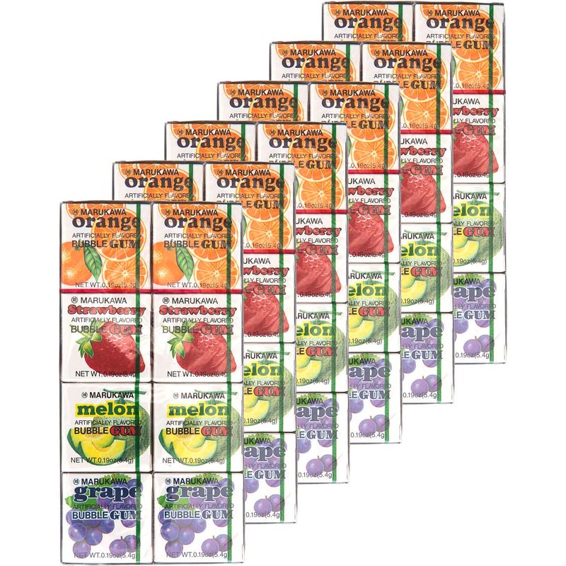 Bubble Gum Fruits Flavor (8-ct) - 1.58oz (Pack of 6) - Online ...