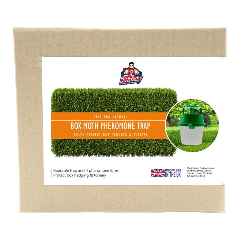 Box Moth Trap - 1 Trap & 4 Pheremone Lures - 5 Months Supply - Box Tree ...