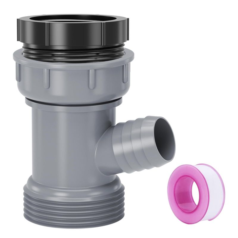Oblectatio Dishwasher Drain Hose Adapter: Y-Shaped Kitchen Sink ...