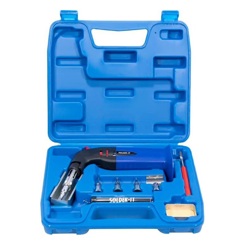 Solder-It ES-670CK Butane Heat Gun and Soldering Iron Kit with ...