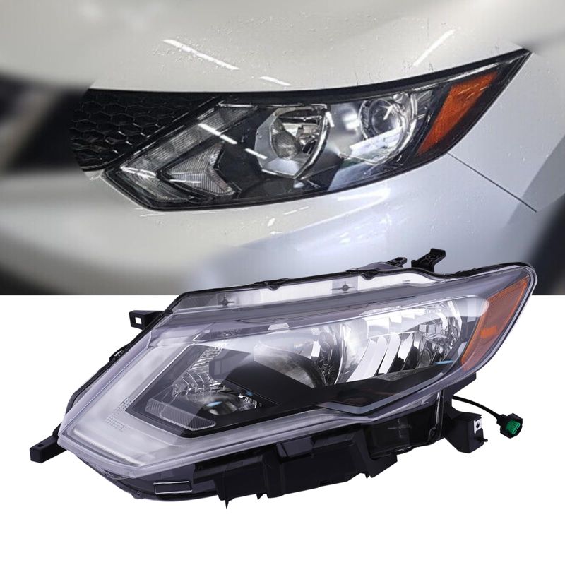 TBVECHI Headlights, Headlights Assembly Driver Side Headlight Halogen ...