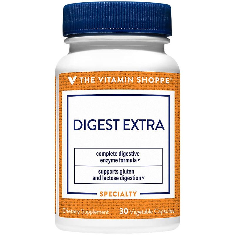 The Vitamin Shoppe Digest Extra - Digestive Enzymes for Fats ...