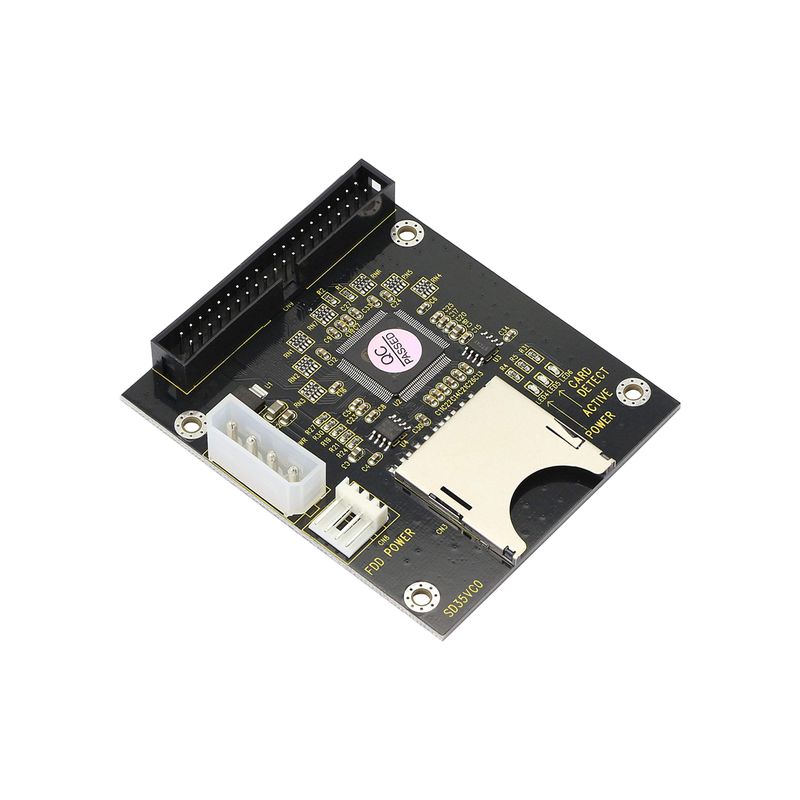 GINTOOYUN SD SDHC SDXC MMC to 3.5" 40 Pin IDE Adapter Card SD Memory ...