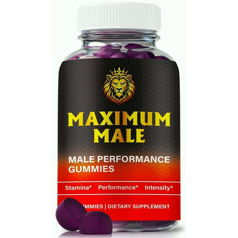 Maximum Male Performance Gummies to Support Virility and Energy for Men ...