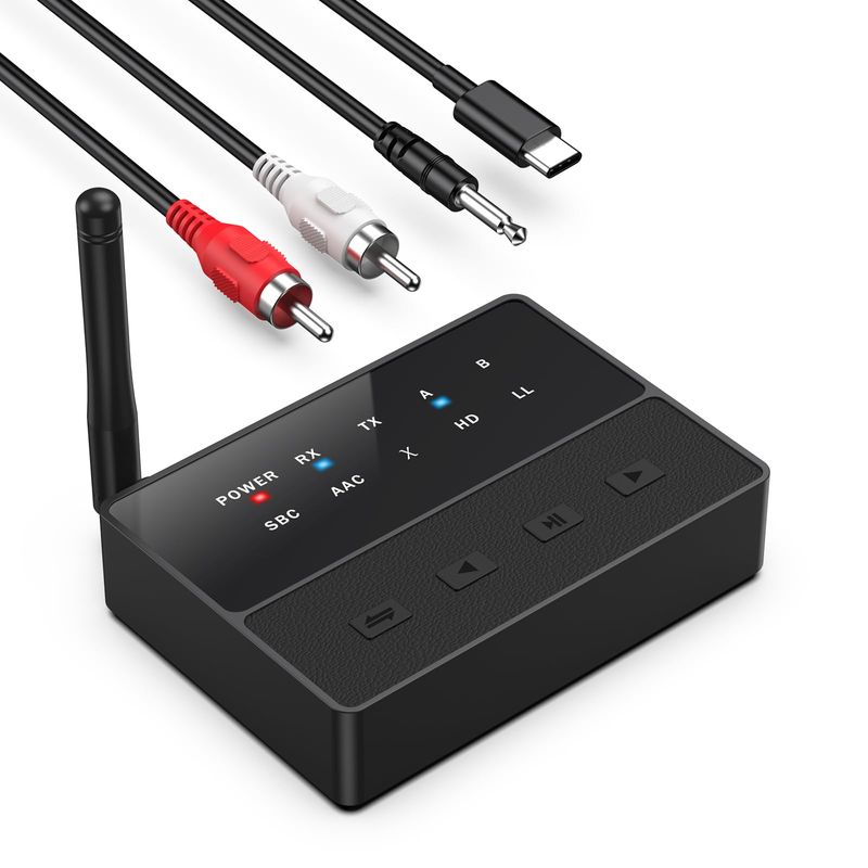 ORIA Bluetooth 5.3 Adapter for HiFi, Wireless Audio Transmitter ...