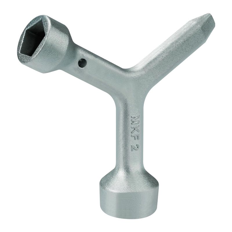 VIDABTE MKF2 Meter Curb Box Key triangle curb box wrench electric box ...