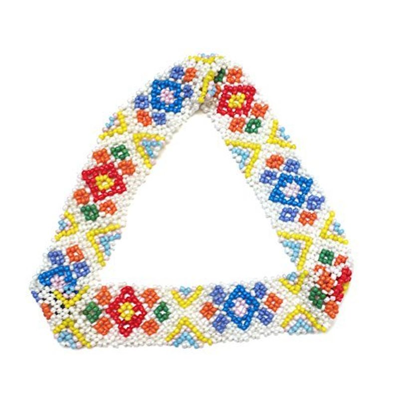 WigsPedia Native American Pattern Elastic Stretch Seed Bead Beaded ...