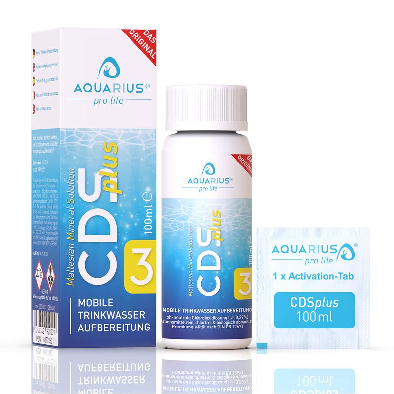 Aquarius pro life® CDSplus 100 ml – Patented Chlorine dioxide Solution ...