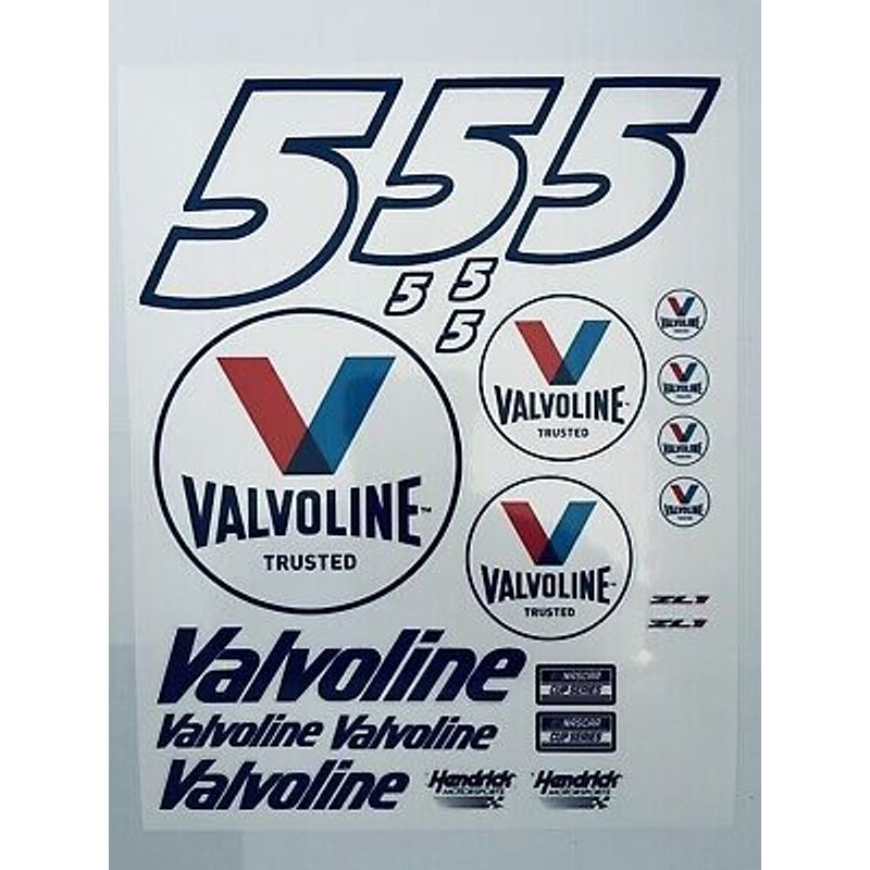1/10 Scale R/C Racing Vinyl Decal/Sticker Sheet W/ Sponsor Sticker ...