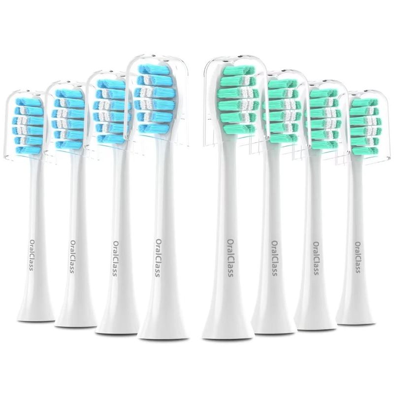 OralClass Replacement Toothbrush Heads Compatible with Sonicare ...
