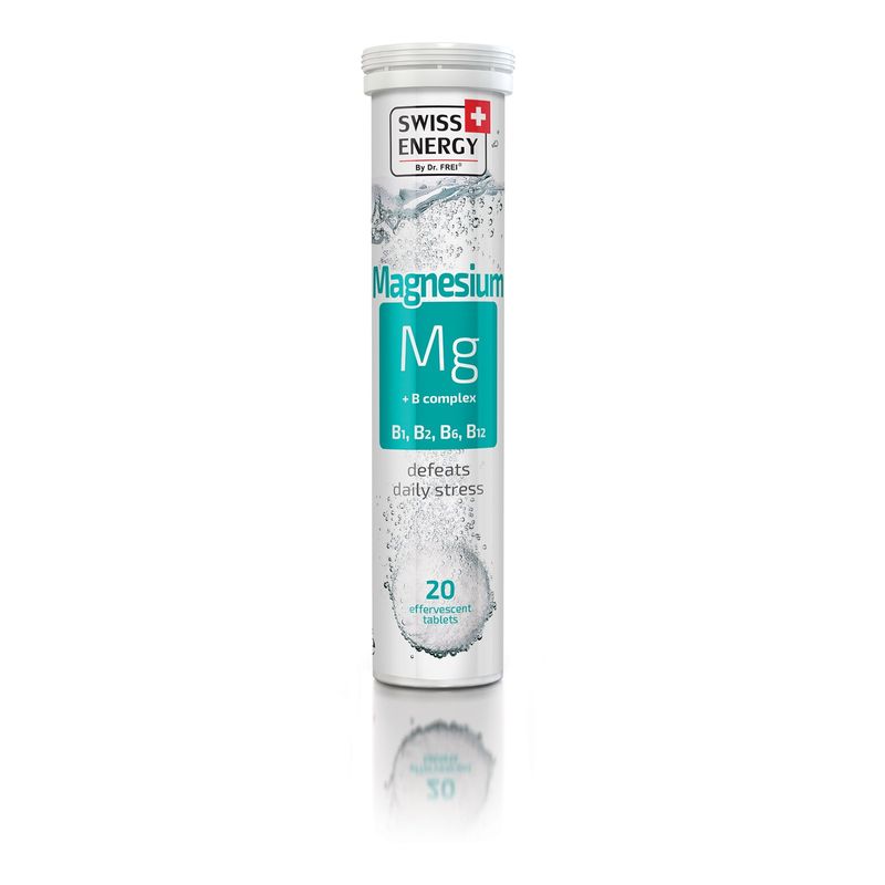 Swiss Energy (Effervescent): MAGNESIUM + B COMPLEX [20pcs/tube] (5 ...