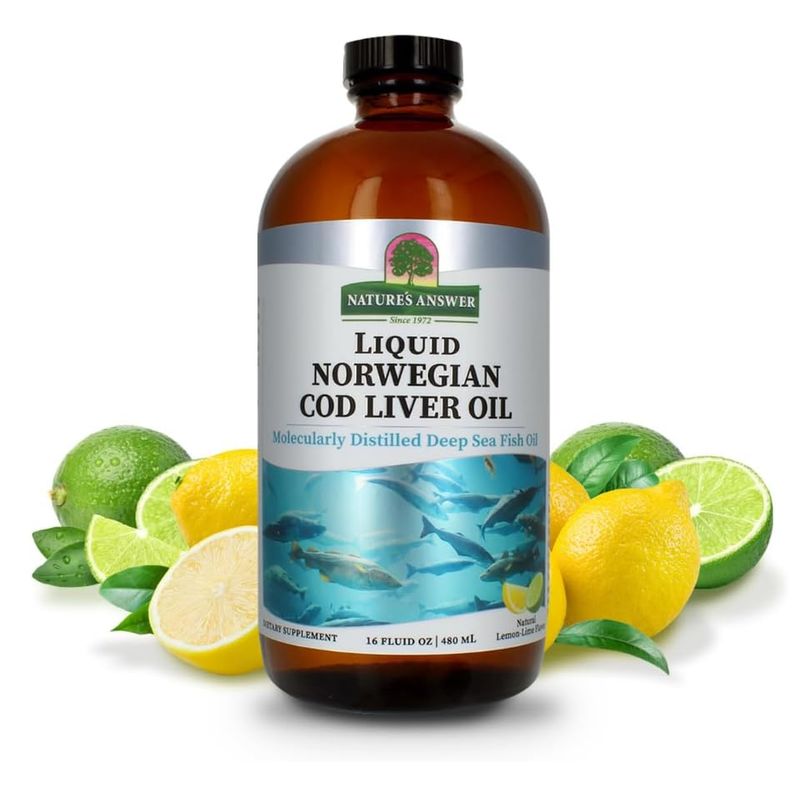 Natural's Answer Liquid Omega-3 Fish Oil – 480 ml – Natural Lemon ...