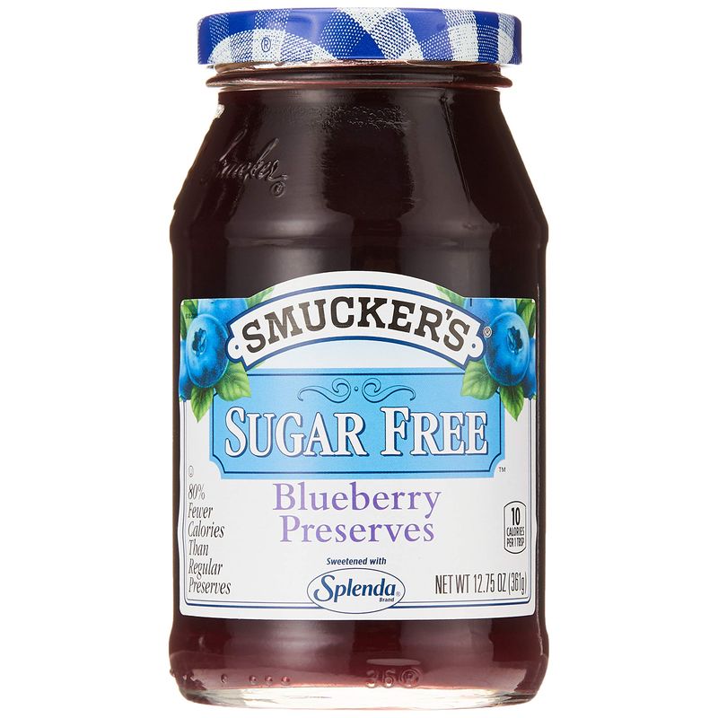 Smucker's Sugar Free Preserves, Blueberry, 12.75 oz - Online ...
