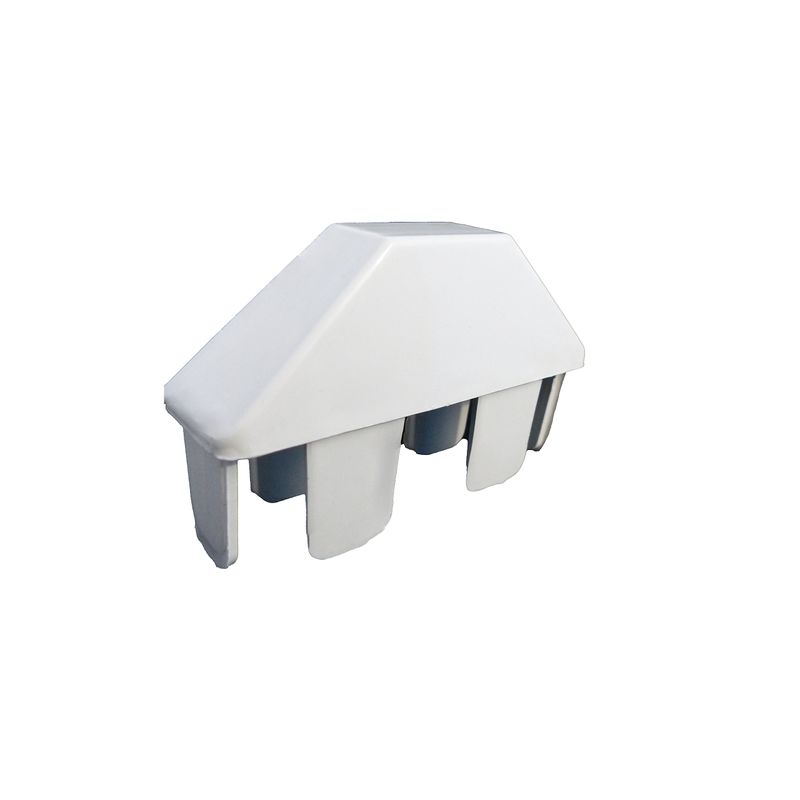 Vinyl Picket Cap Dog Ear 7/8" X 3" White (5 Pack) - EveryMarket