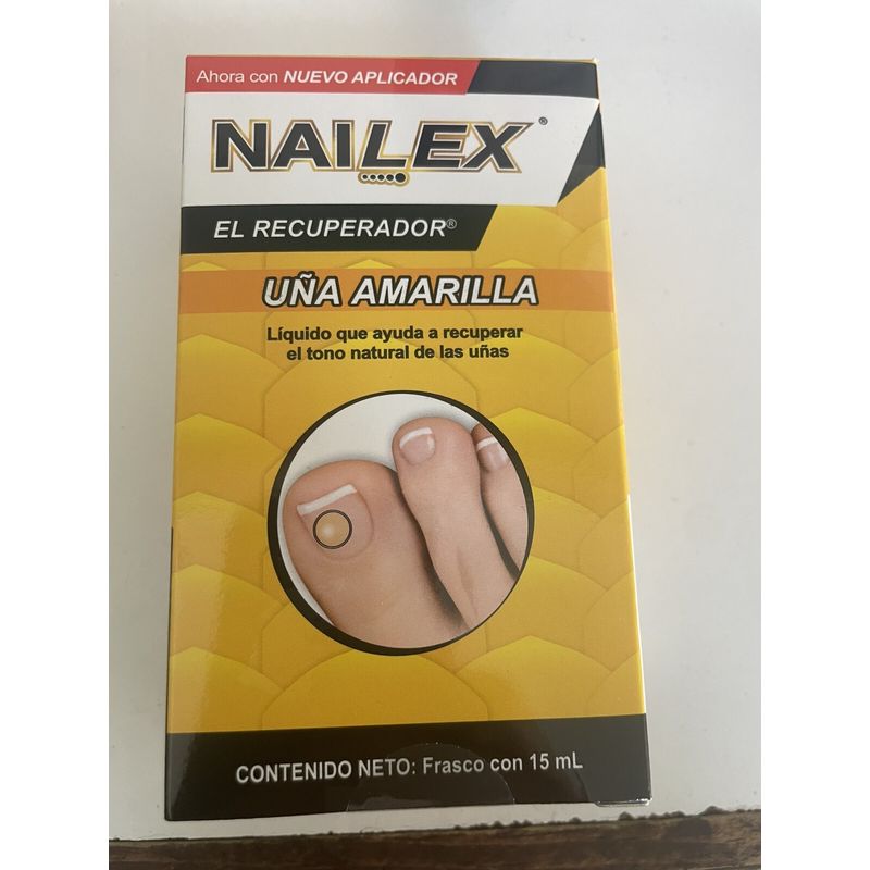 2 Pack Nailex EL RECUPERADOR DE UÑAS AMARILLAS. Yellow TOENAIL SOLUTION ...