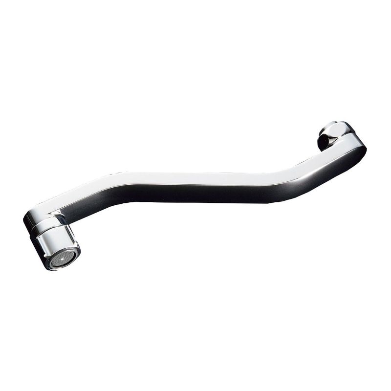 LIXIL INAX A-9650 Spout (with Kitchen Shower) Free-Spout/Spout Length ...