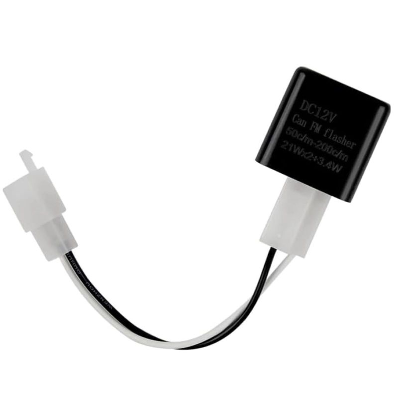 DELUXEFOX Turn Signal Relay for Motorcycles Turn Signal Relay [1 piece ...