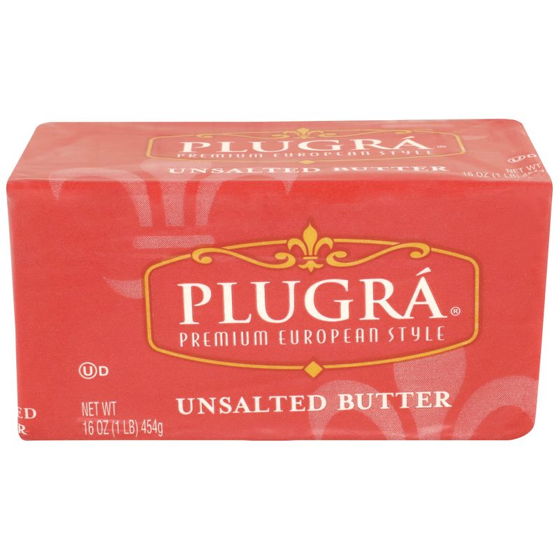 PLUGRA Unsalted Plugra Butter, 16 OZ - EveryMarket