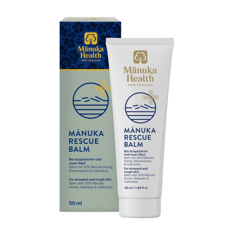 Manuka Health Rescue Balm, For Stressed and Rouch Skin, Authentic Raw ...