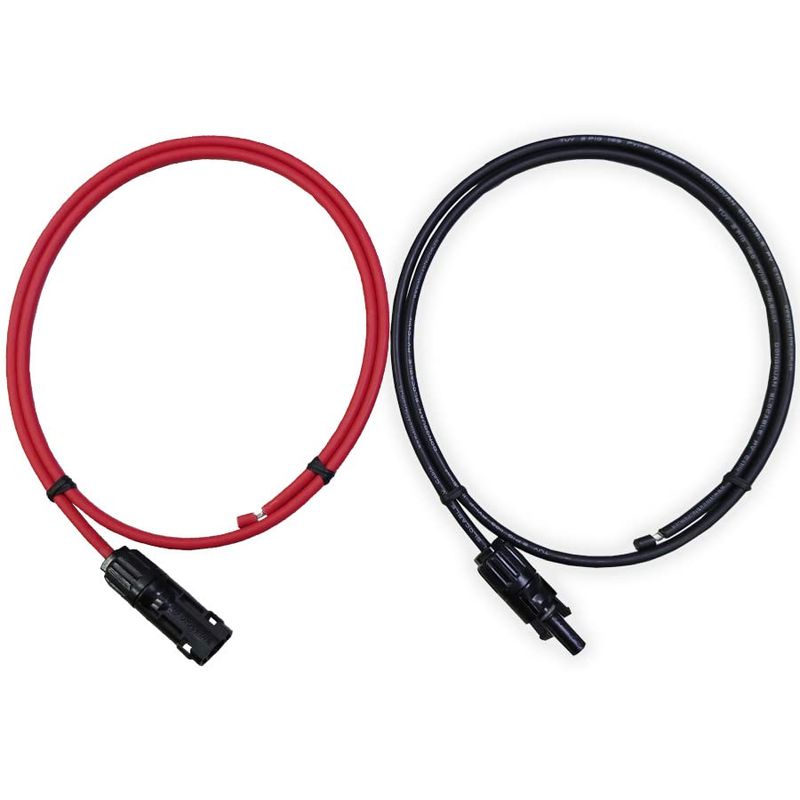 KAUSMEDIA MC4 Solar Panel Extension Cable 2.5 sq ft (1 m) Solar Power ...