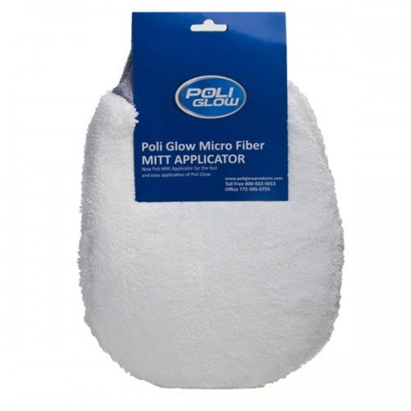 Poli Glow Mitt Applicator — Apply on Boat and RV Fiberglass Surfaces ...