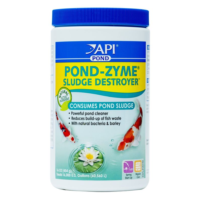 API POND-ZYME SLUDGE DESTROYER Pond Cleaner With Natural Pond Bacteria ...