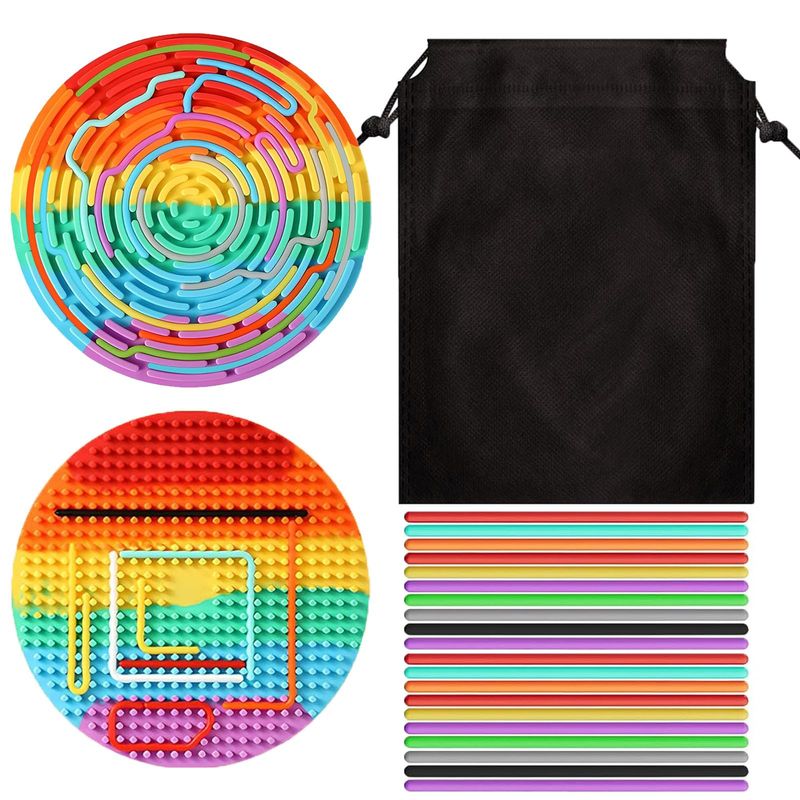 Sensory Board,Sensory Toys,Fidget Toy Silicone Sensory Toy for Stress ...