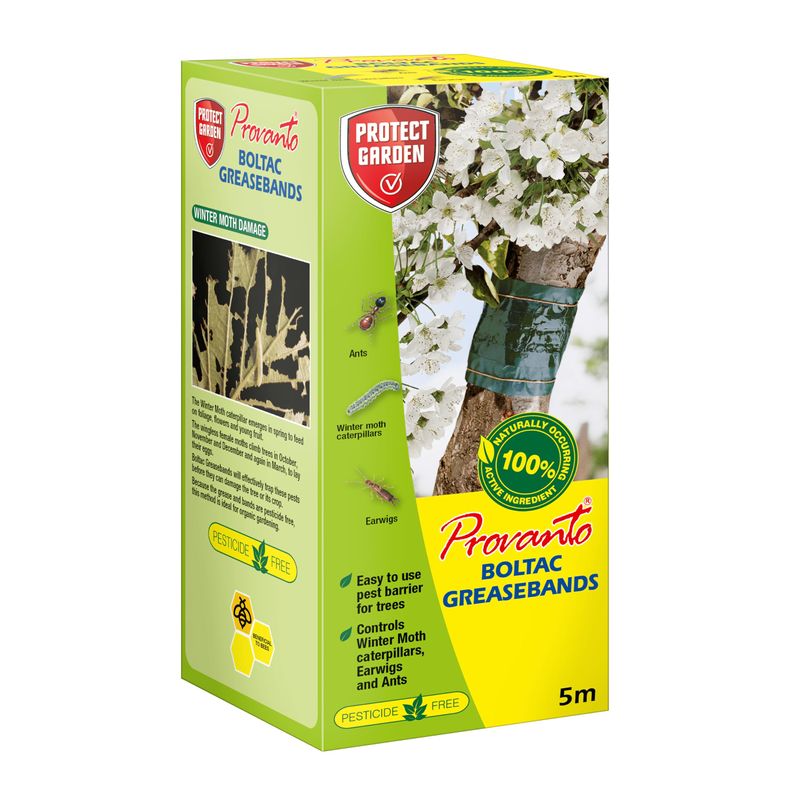 Provanto Boltac Greaseband, 5m - Insect Control Tree Barrier ...