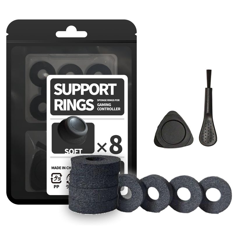 Aim Improved FPS Assist Ring Soft 8 Pack (Material: Sponge/Hardness ...