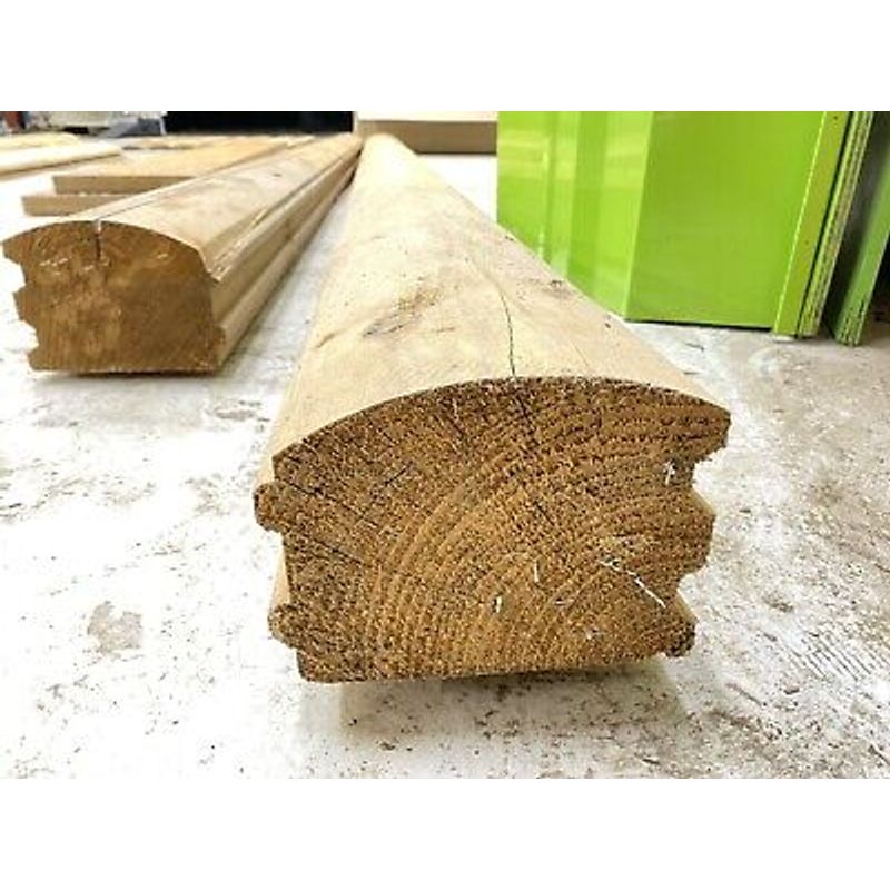 5.5” Thick Real Log Siding Wall Log D Log Log Cabin Log - Online ...