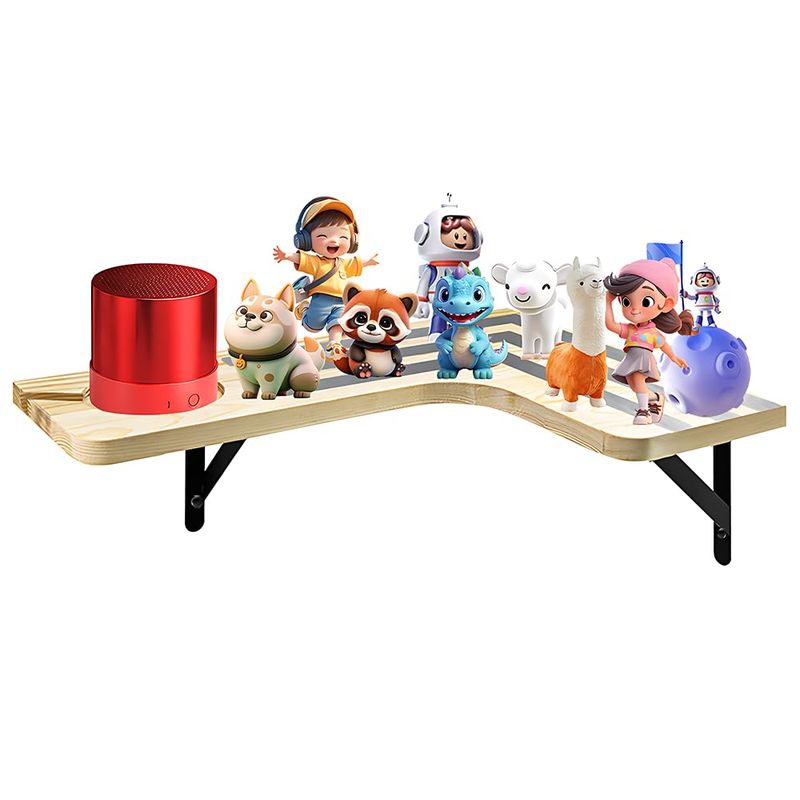 Tonies Shelf & Tonie Box Shelf | Wall Mounted Floating Shelves for 20 ...