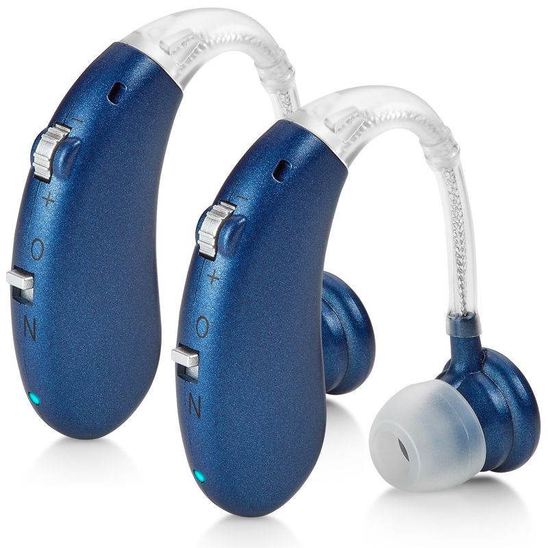 Digital Hearing Amplifier Pair - Rechargeable -Operated BTE Personal ...