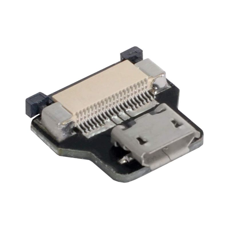 CY CYFPVUSB 5 Pin Micro USB 2.0 Female Socket for FPV HDTV Multicopter ...