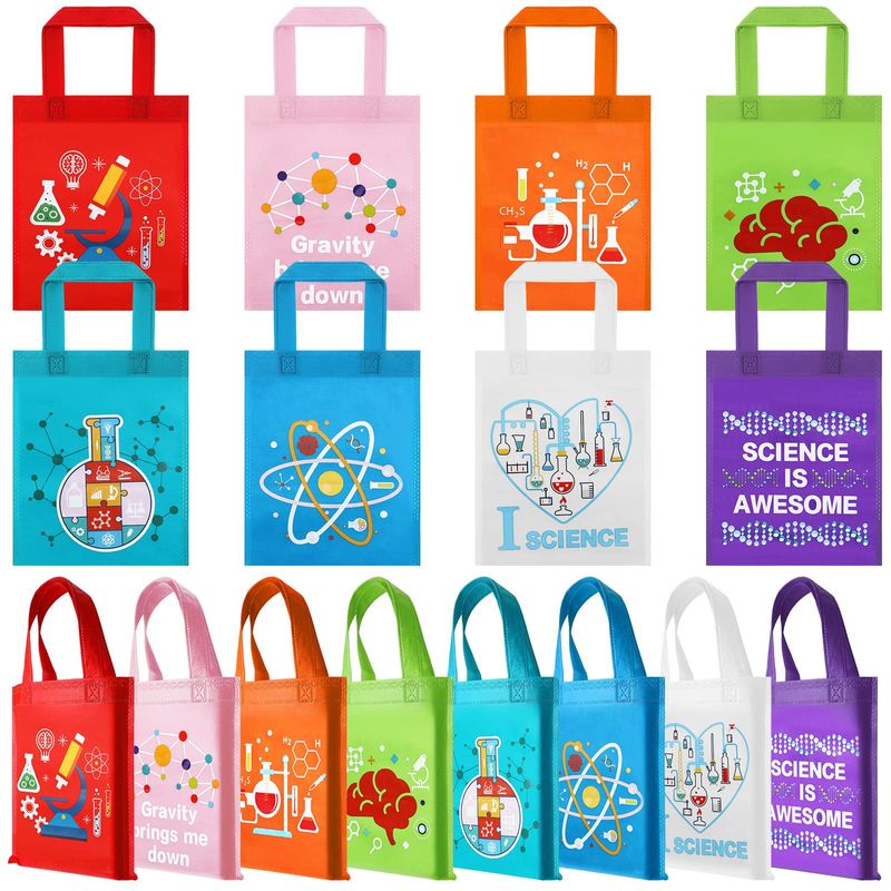 Ferraycle 24 Pcs Science Party Favor Bags Science Goodie Gift Treat Bag ...