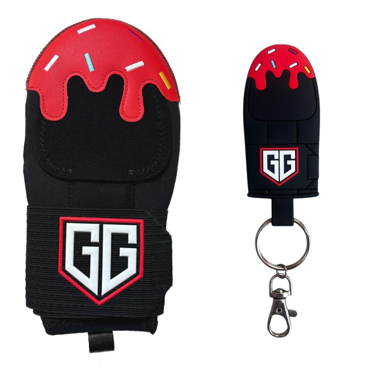 Youth Baseball/Softball Sliding Mitt w/Keychain Mini-Mitt - Ice Cream ...