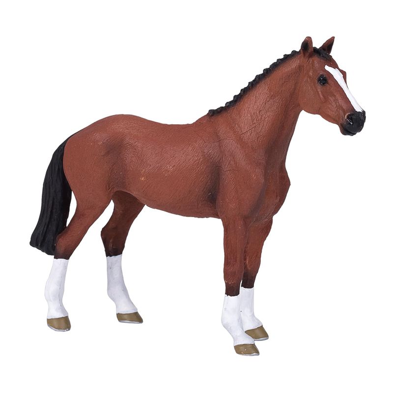MOJO Dutch Warmblood Realistic Horse Toy Replica Hand Painted Figurine ...