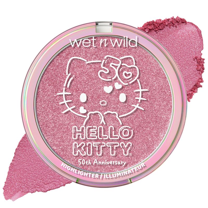 wet n wild Hello Kitty Highlighter, Multi-Dimensional Glow with ...