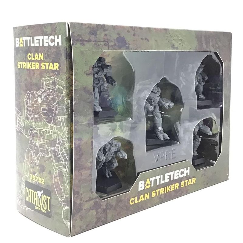 BattleTech Mini Force Pack: Clan Striker Star - Online Marketplace ...