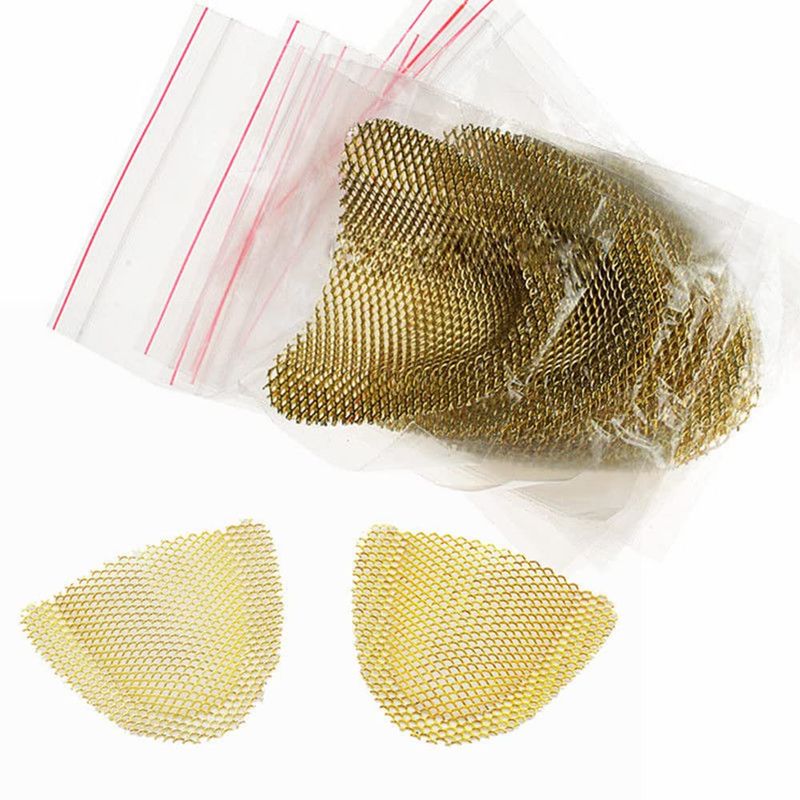 20 pcs Golden Metal Palatal Reinforcement Mesh For Acrylic Partial ...