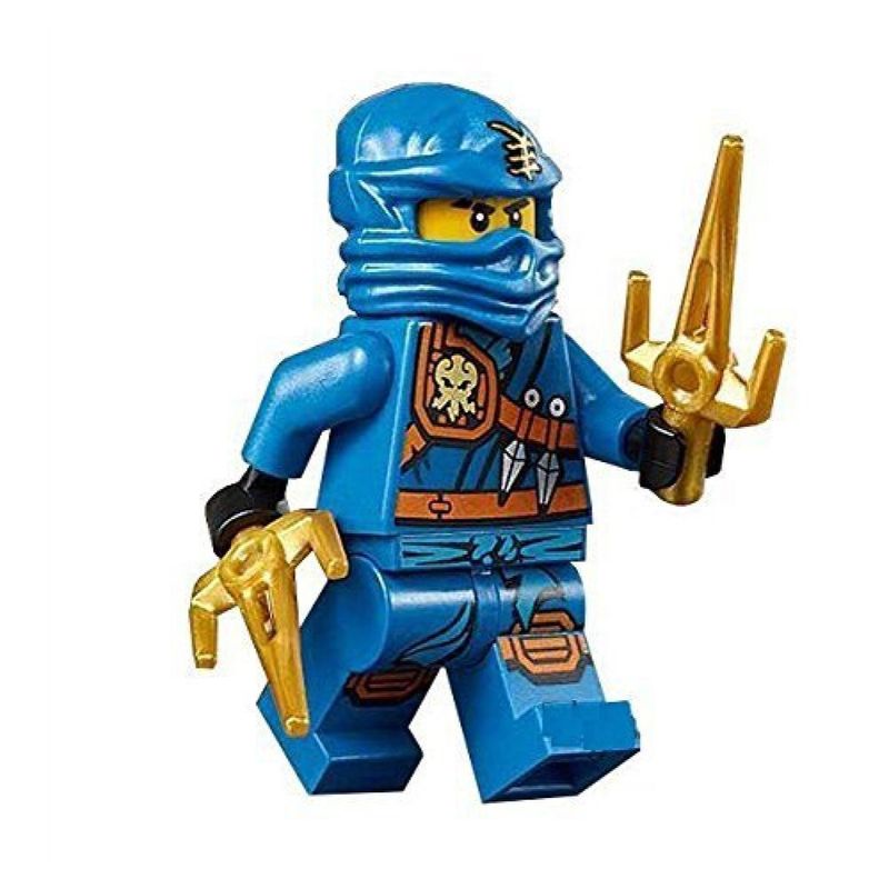 LEGO Ninjago Minifigure - Jay Zukin Robe Jungle Blue Ninja with Dual ...