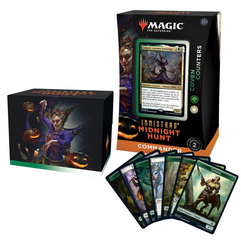 Magic: The Gathering Innistrad: Midnight Hunt Commander Deck – Coven ...