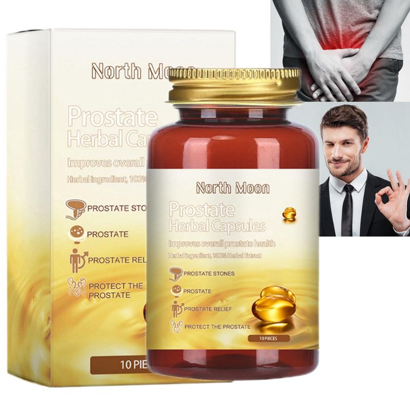 10pcs Prostate Herbal Capsules,Prostate Health Capsules,Prostate Health ...