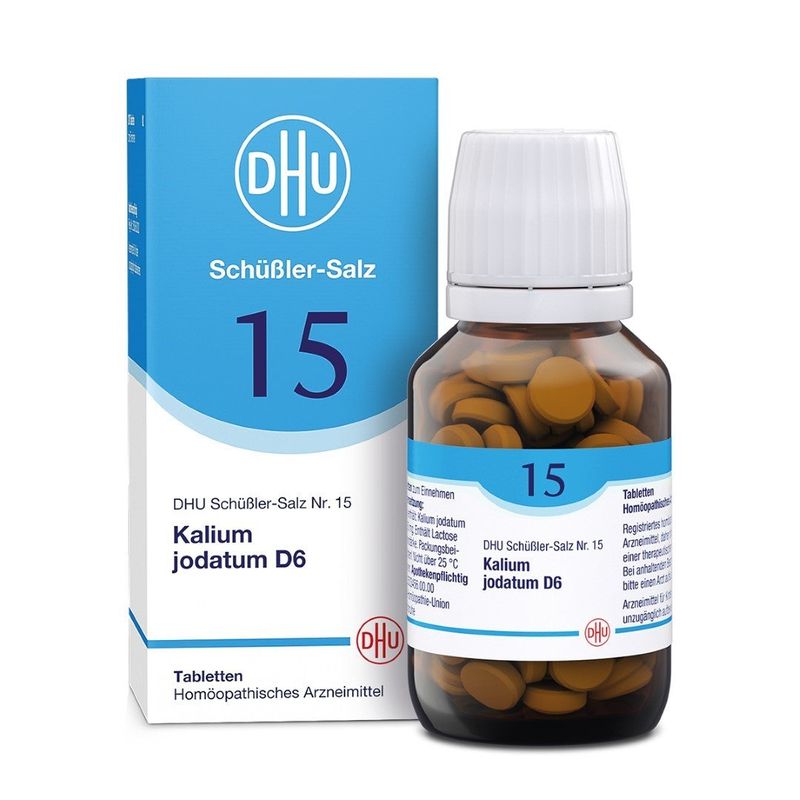 DHU Schüßler-Salz Nr. 15 Kalium jodatum D6 – Das Mineralsalz der ...