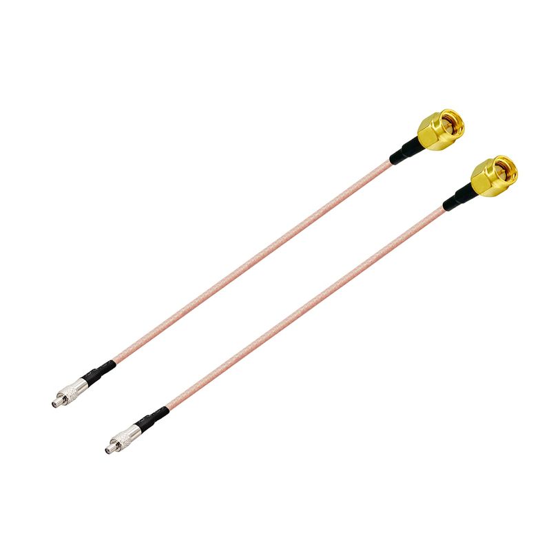 Vecys 4G LTE Cable SMA Male to TS9 Female 4G LTE Antenna Extension Cable RF Coaxial Pigtail ...