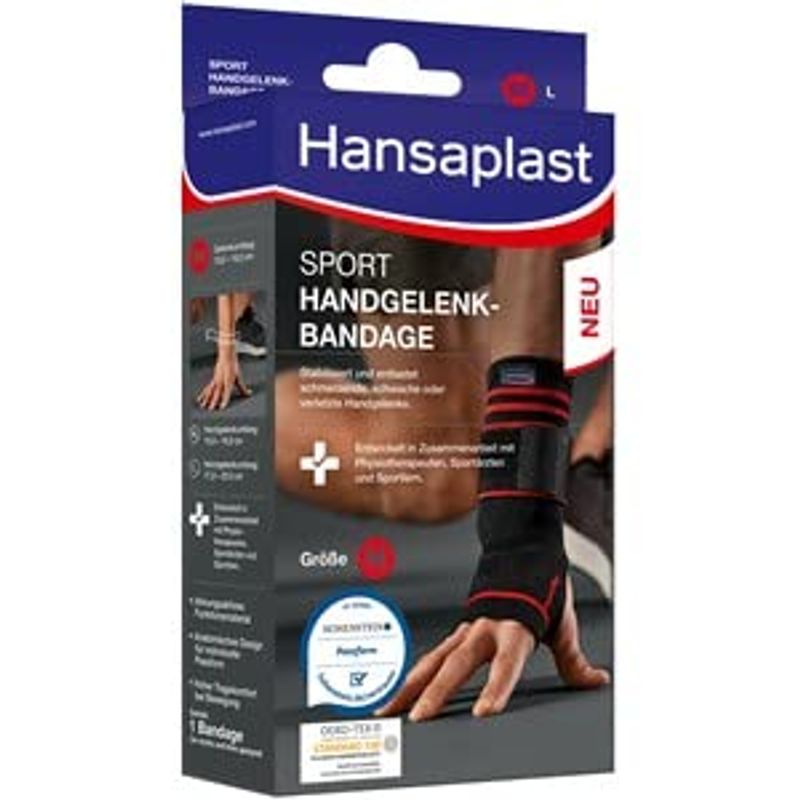 Hansaplast - Sports wrist band for protecting and supporting joints ...