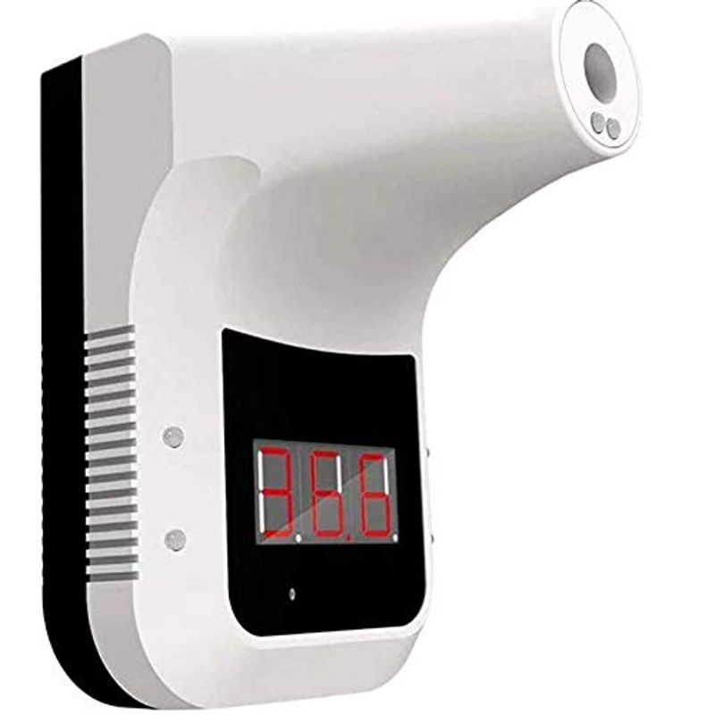 DEREK Wall-Mounted K3 Forehead Infrared Thermometer, Non-Contact Temperature Measurement Tool ...