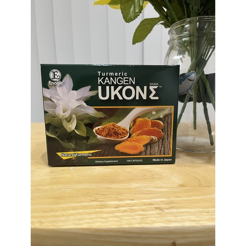 AUTHENTIC Enagic TURMERIC Kangen Ukon Organic Multivitamins Vegetarian ...